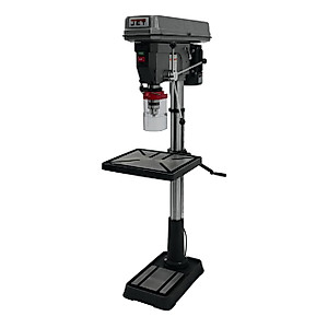 JET 20-Inch Step-Pulley Floor Drill Press, 1-1/2 HP, 1Ph 115/230V (JDP-20MF)