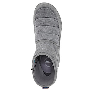 BZees Women's Glacier Ankle Boot, Grey, 9.5