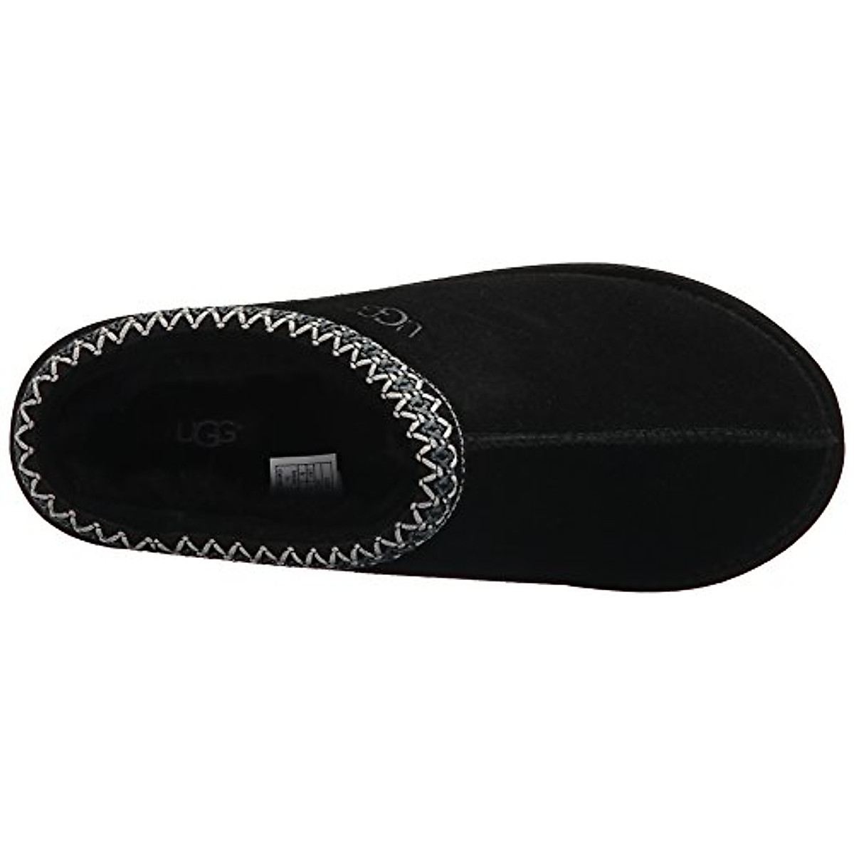 UGG Australia Men's Tasman Black Suede Slippers - 10 D(M) US