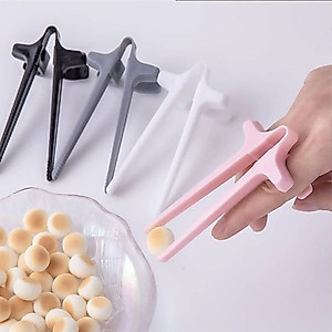 4pcs Finger Chopsticks for Snacking, Multicolor Reusable Gamer Chopsticks, Snack Tongs, Chip Grabber for The Ultimate Gaming Experience, Perfect Snack Chopsticks - The Christmas Gift