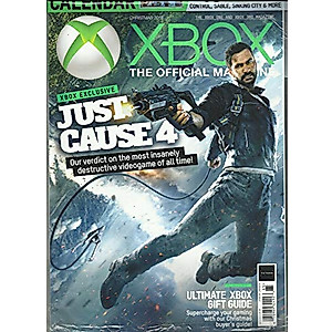 X BOX THE OFFICIAL MAGAZINE, JUST CAUSE 4 CHRISTMAS, 2018 FREE 2019 CALENDAR