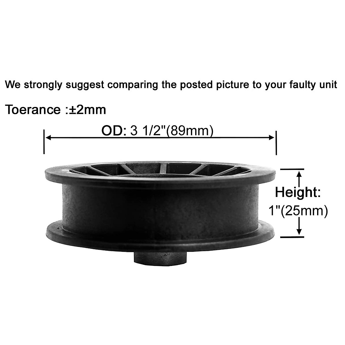 q&p Outdoor Power Idler Pulley Replace 80-91-099 532194327 194327 532-194327