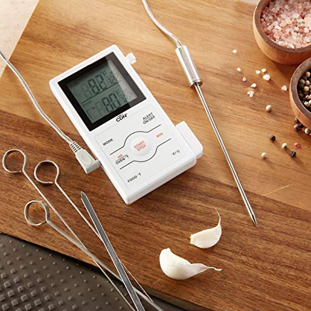 CDN Dual Sensing Programmable Probe Thermometer and Timer