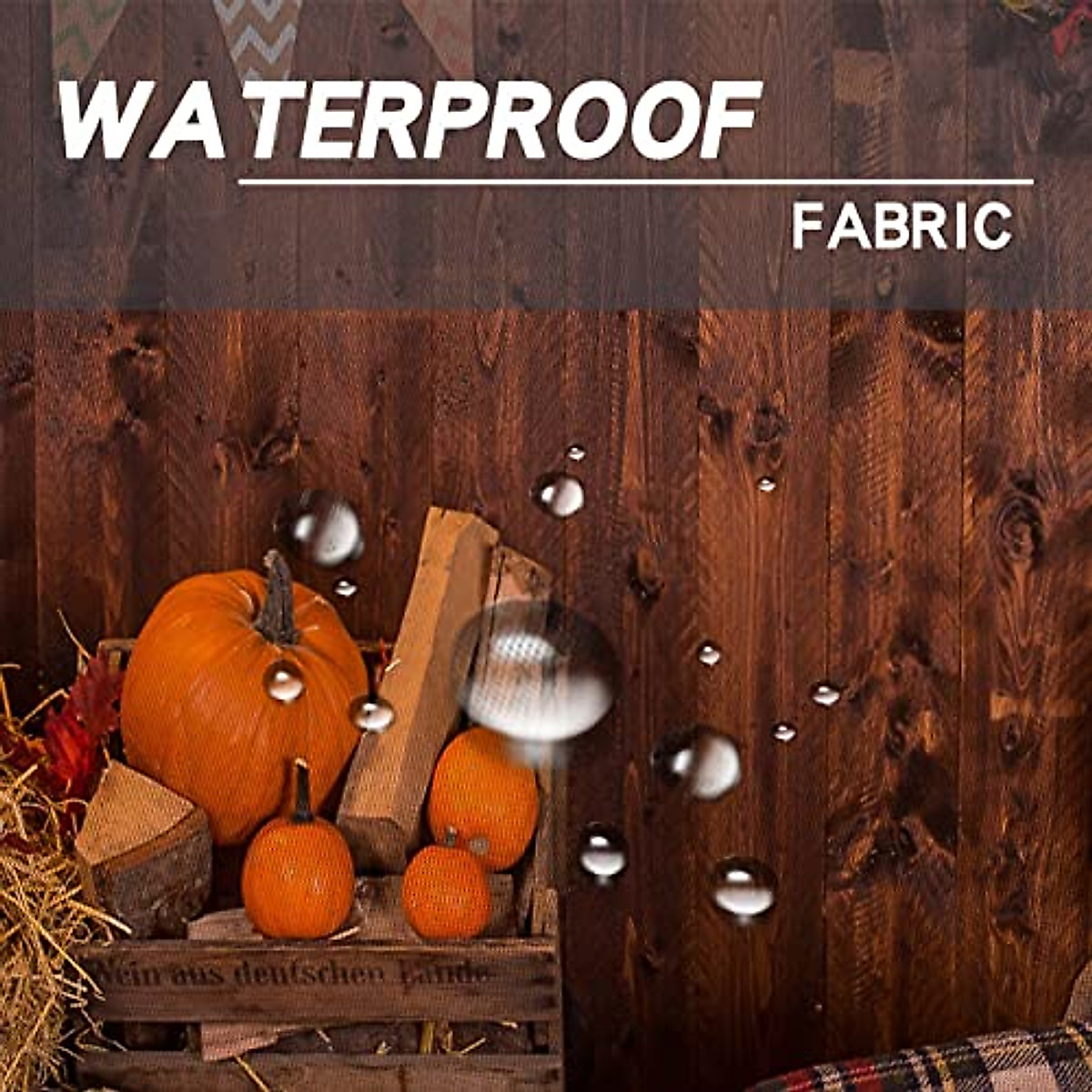 4PC Fall Thanksgiving Bathroom Set, Orange Pumpkin Shower Curtain Set with Shower Curtain and Rugs and Accessories,Bathroom Decor Shower Curtains with Soft Non-Slip Bath Mat and Toilet Lid Cover Mat