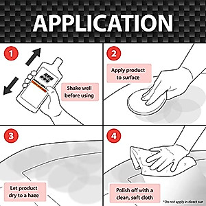 Malco Nano Care Banana Creme Wax - Deep Gloss Shine and Long-Lasting UV Protection / For Automotive, Marine and Industrial Finishes / 32 oz. (197732)