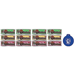 Dave's Pet Food Grain Free Cat Food in Gravy Variety Bundle: (4) Shredded Chicken & Ocean Whitefish, (4) Shredded Chicken & Tuna and (4) Minced Chicken (12 Cans Total, 2.8 Oz Each) Plus Silicone Lid