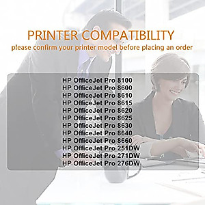 Run Star 2 Packs 951XL Cyan Compatible Ink Cartridge Replacement for HP 951XL 951 use for OfficeJet Pro 251DW 271DW 276DW 8100 8600 8610 8615 8620 8625 8630 8640 8660 Printer (2 Cyan)