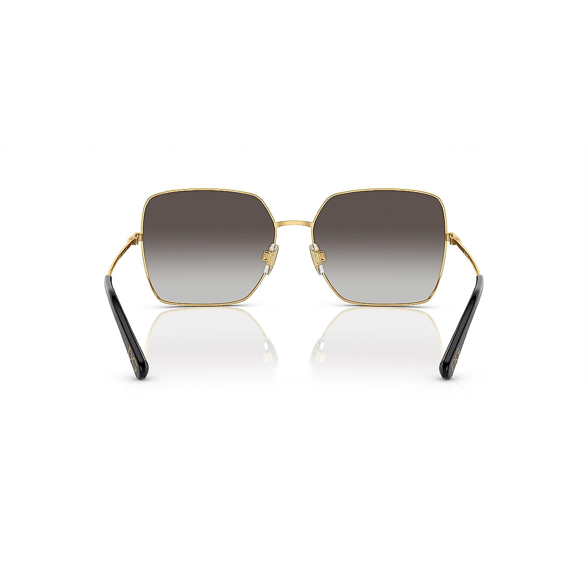 Dolce & Gabbana DG2242-13348G Sunglasses Black Gold/Grey Gradient 57mm