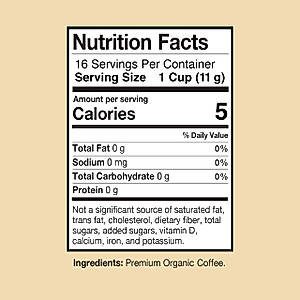 VitaCup Perfect Low Acid Coffee Pods, USDA Organic & Fair Trade, Mycotoxin Free, Dark Roast Guatemala Single Origin, Clean & Pure Recyclable Single Serve Pod compatible w/Keurig K-Cup Brewers,16 CT