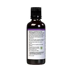 Bluebonnet Nutrition Liquid Vitamin D3 Drops 5000 IU, Aids in Muscle and Skeletal Growth, D3, Non GMO, Gluten Free, Soy Free, Dairy Free, Kosher, Citrus Flavor (743715003781), 1 Fl Oz (Pack of 1)