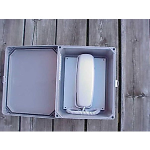 Outdoor Phone System - Waterproof Telephone Cabinet Call Box Weatherproof