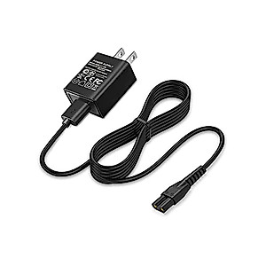 Replacement for MANSCAPED Charger for MANSCAPED Lawn Mower 3.0 & 2.0 Electric Groin Hair Trimmer, The Weed Whacker Nose and Ear Hair Trimmer Replacement MANSCAPED Lawn Mower Charger Cord (UL Listed)