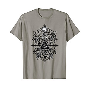 The Haunted Mansion 1313 Disneyland DR All Seeing Eye Symbol T-Shirt