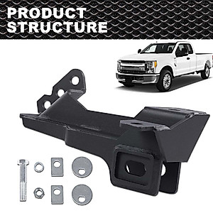 CNNELL Track Bar Drop Bracket Compatible with 2011-2021 Ford F250 F350 4WD 2-3.5" Lift Kit w/screw