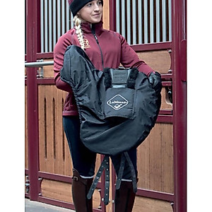 LeMieux Unisex's GP Jump Saddle Cover, Black, One Size