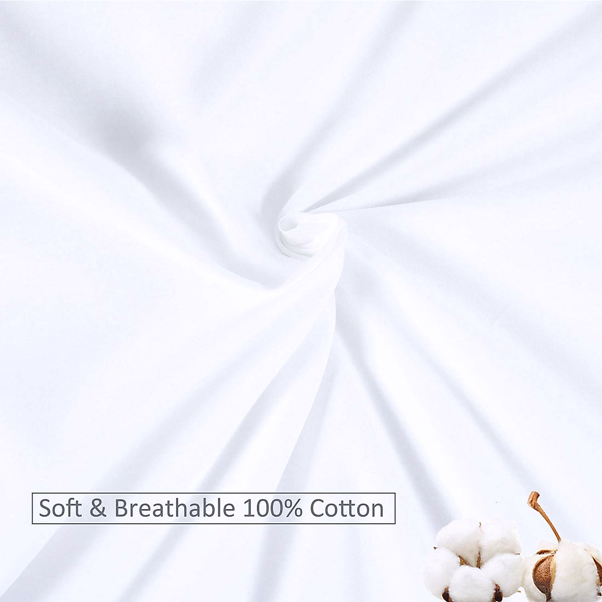 Eyelet Pillow Shams White Lace Ruffled Standard Shabby Chic Set of 2 Pillowcases Scalloped Farmhouse Country French Pretty Girls Cute Ruffle Embroidered 2 Pieces 20×26 Vintage Cotton 100%