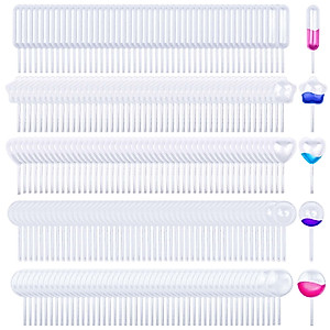 250 Pieces 4ml Cupcake Pipettes Dropper,Plastic Pipettes, Pipettes Dropper for Strawberries,Disposable Pipette Mini Liquid Injector for Strawberries Chocolate Ice Cream