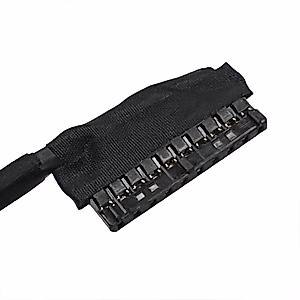 SAMXI Laptop Battery Cable Connector Wire Cord CAZ20 Replacement for Dell Latitude 7480 E7480 7490 E7490 Series DC02002NI00 7XC87 07XC87 F3YGT DJ1J0 NIA01