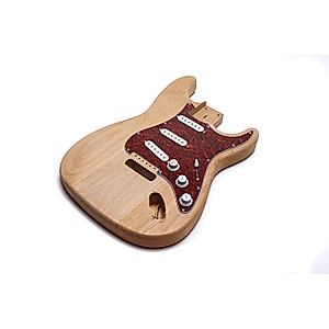 Solo ST Style DIY Guitar Kit, Alder Body, Maple FB