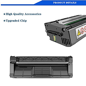 QUNINE Compatible for Ricoh M C250 408348 408349 408350 408351 Toner Cartridge, Large Capacity Work with M C250FW M C250FWB M C251FW P C301W P C311W Printer, High Yield 2,3 Magenta