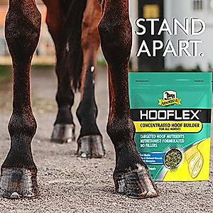 Absorbine Hooflex Concentrated Hoof Builder Supplement Pellets, 11lb Bag / 90 Day Supply