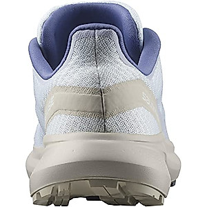 Salomon Women's Impulse W Trail Running Shoe, White/Rainy Day/Purple Heather, 6