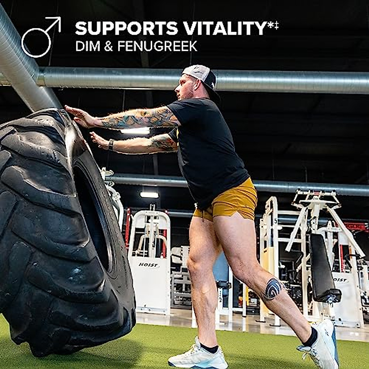 Cellucor P6 Extreme - Enhanced Support for Men | Supports Muscle Growth & Strength | Natural Support Supplement with TESTFACTOR, Ginseng, elevATP, DIM, SenActiv & Fenugreek - 150 Caps