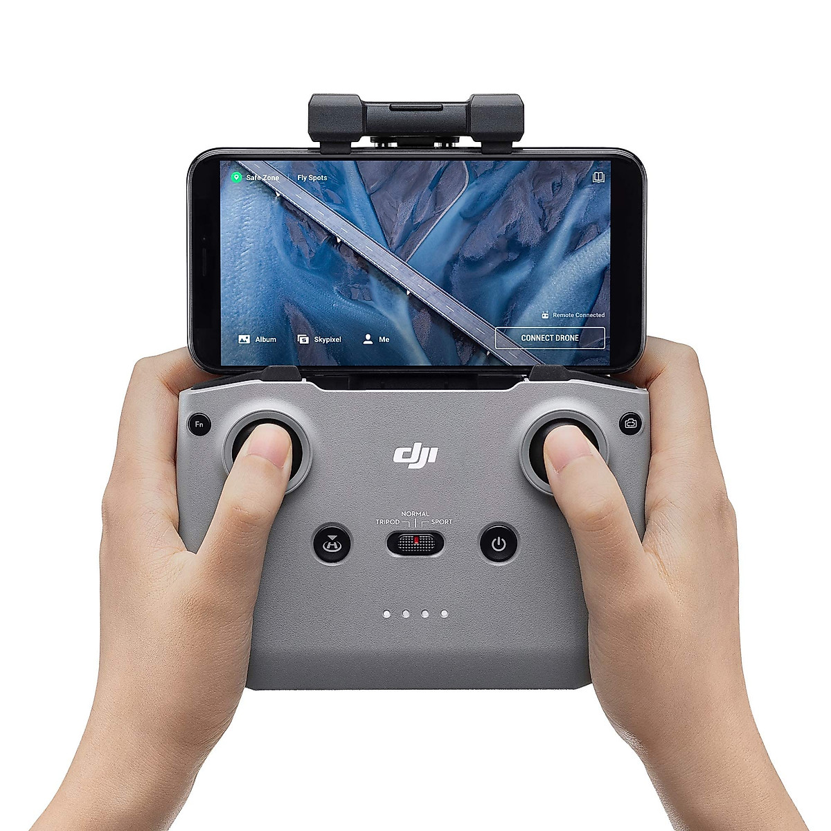 DJI Mavic Air 2 Drone Quadcopter 48MP & 4K Video Beginner level With Remote Control (CP.MA.00000176.03) (Renewed)