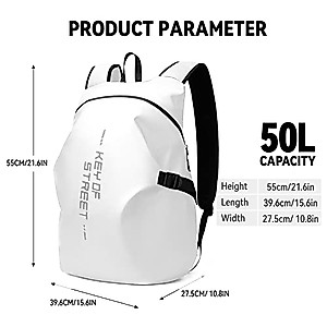 WEPLAN Motorcycle Backpack,waterproof helmet backpack for Men,motorcycle accessories,riding bags,bikers backpack,laptop bag, travel backpacks,large capacity bag