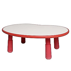 Walnut Children's Table and Set Kindergarten Can Be Raised and Lowered Plastic Baby Game Table Graffiti Belt Storage Tablo