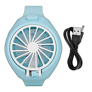 Various Watch-Shaped Fan, 3.7 V 28x6cm Polymer Battery Oscillating Tower Fan with ABS and PP for Outdoor