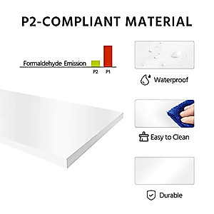 Topeakmart 72" Kitchen Storage Cabinet with Large Drawer, Wooden Pantry Cabinet Cupboard with Doors and Adjustable Shelves, Storage Cabinet Organizer for Kitchen, Dinning Room, Living Room, White