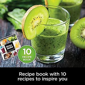 Ninja BN300C, Personal Nutri-Blender With Ice-Crushing Technology, Black/Silver, 700W