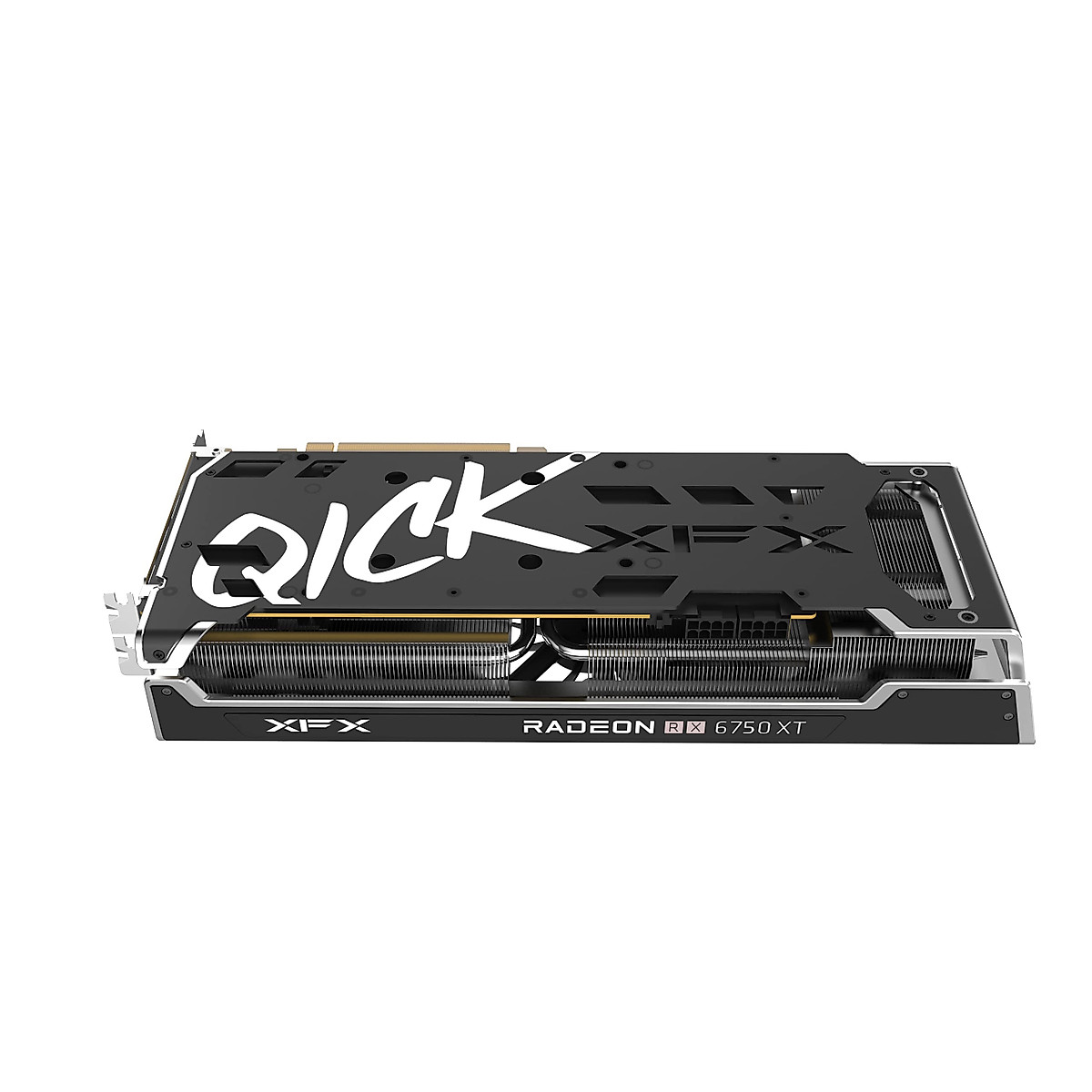 XFX Speedster QICK319 Radeon RX 6750XT CORE Gaming Graphics Card with 12GB GDDR6 HDMI 3xDP, AMD RDNA 2 RX-675XYJFDP