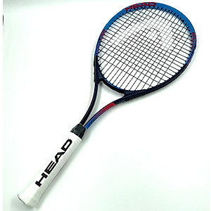 HEAD Ti. Reward Tennis Racket - Pre-Strung Head Light Balance 27 Inch Racquet - 4 3/8 In Grip, Blue/Black