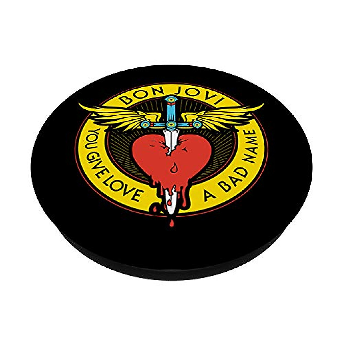 Bon Jovi You Give Love a Bad Name PopSockets Swappable PopGrip