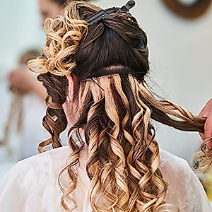 ACO-UINT 24 Pcs Black Professional Alligator Hair Clips for Hair Salon, Hair Styling Clips for Women