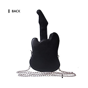 LUI SUI Women’s Piano Guitar Shape Crossbody Purse Bags Music Guitar Small Shoulder Bags Tote Purse