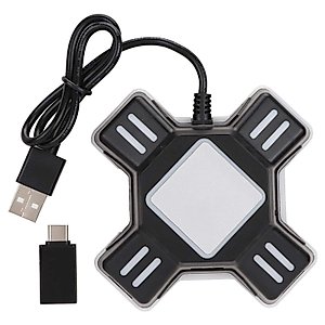Gaeirt KX Keyboard Gaming Mouse Converter, USB Game Controller Handle Keyboard Mouse Converter Game Console Adapter Gamepad Converter for /for PS3/for XBOXOne/for Switch