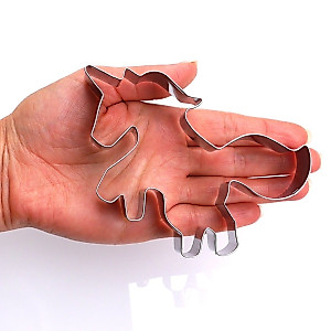 Unicorn Stallion Cookie Cutter, Premium Food-Grade Stainless Steel, Dishwasher Safe