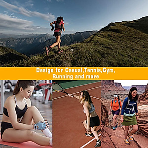 ZEALOTPOWER Athletic Skorts for Women Running Skirts Active Exercise Tennis Golf Sports