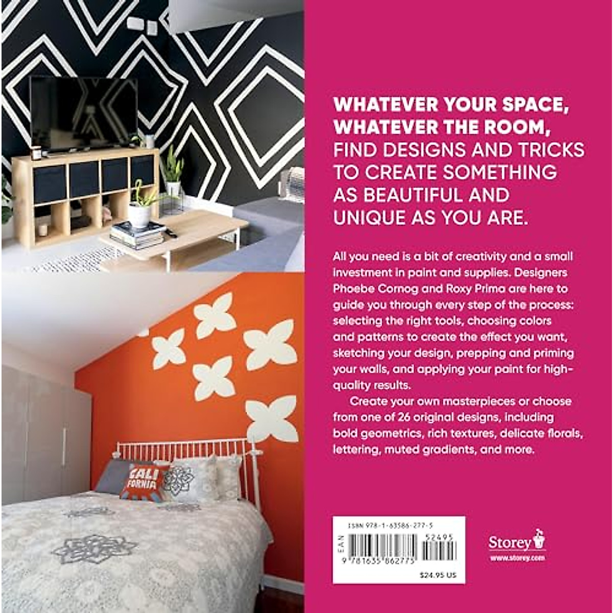 Wonder Walls: How to Transform Your Space with Colorful Geometrics, Graphic Lettering, and Other Fabulous Paint Techniques