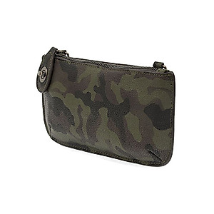 Joy Susan Mini Crossbody Wristlet Clutch (Olive Camo)