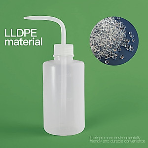 Piutouyar 2Pcs Plastic Wash Bottle 250ml Plant Squeeze Bottle, Wash Squirt Bottle, Succulent Watering Can for Indoor Plants Flower (8oz)