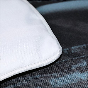 Wolf Warrior by SunimaArt,3PC Bedding Sheet Duvet Cover Set .Included:1*Duvet Cover,2*Pillowcase(no Comforter Inside) ((Queen))