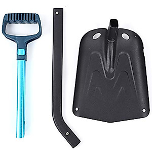 Folding Snow Shovel Retractable Ice Snow Sand Mud Removal Tool for Car Outdoor Camping and Garden