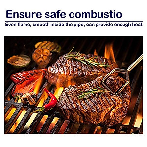 YOUFIRE Gas Burners Stainless Steel Tube Grill Replacement Parts for Viking VGBQ410-3RT, VGBQ532-3RT, VGIQ532-3RT Outdoor Cooking BBQ Pipe Gallery