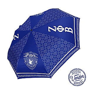 Bad Bananas BBGreek -Zeta Phi Beta Sorority Paraphernalia - Umbrella - Auto Open and Close - Official Vendor - The Finer Woman