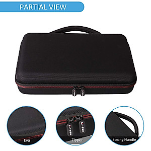 LTGEM Travel Hard Carrying Case for Akai Professional MPK Mini MK3 / MPK Mini Play MK3 / MPK Mini MKII/MPK Mini Play - 25 Key USB MIDI Keyboard Controller, Black+Grey(Case Only)