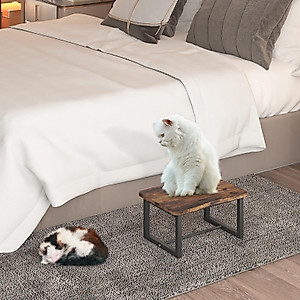 Itsst Wooden Step Stool,Stepping Stool for Adult & Kids，Wood One Step for Kitchen, Bedroom, Living Room, Bathroom Hold up to 500lbs